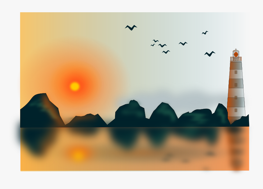 Sunset Clipart Png Download - Clip Art, Transparent Png , Transparent ...