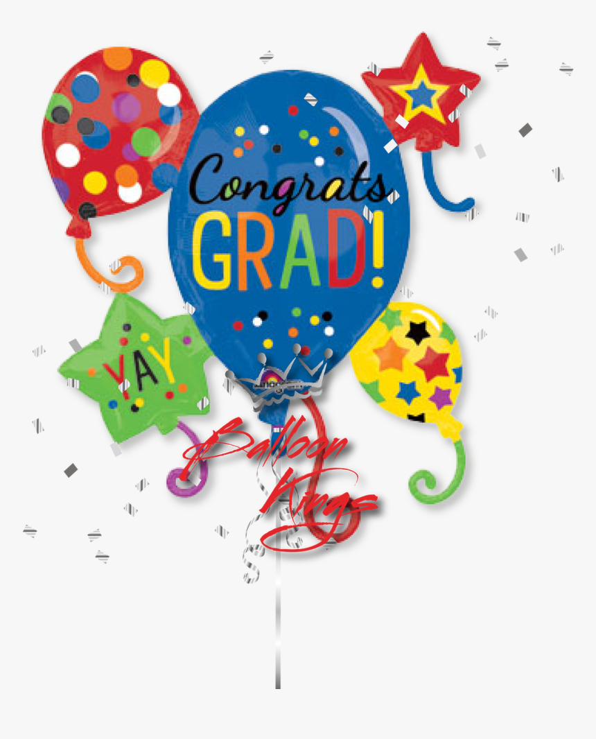 Graduation Balloon Cluster, HD Png Download , Transparent Png Image ...