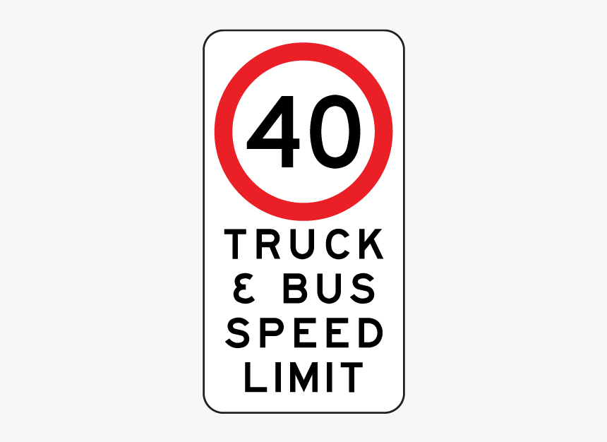 Speed Limit Sign, HD Png Download , Transparent Png Image - PNGitem