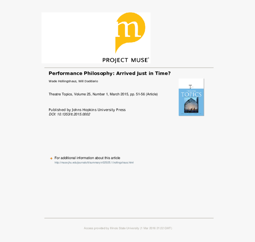 Project Muse, HD Png Download , Transparent Png Image - PNGitem