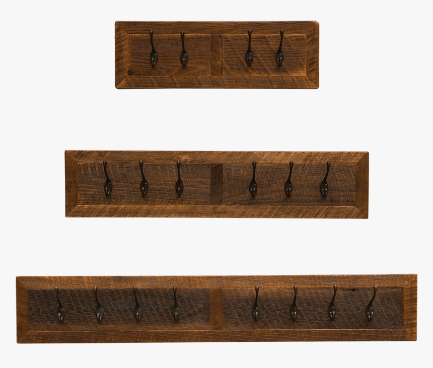 Barnwood Wall Coat Rack - Plank, HD Png Download , Transparent Png ...