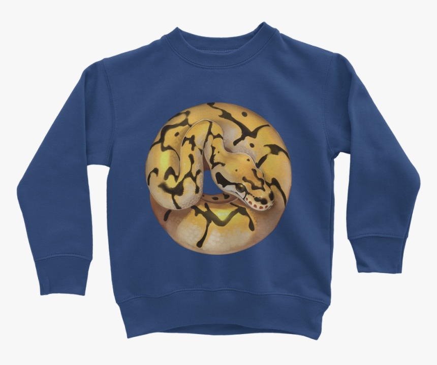 Sn001 Bumble Bee Ball Python Kids Sweatshirt Class - Sweater, HD Png ...