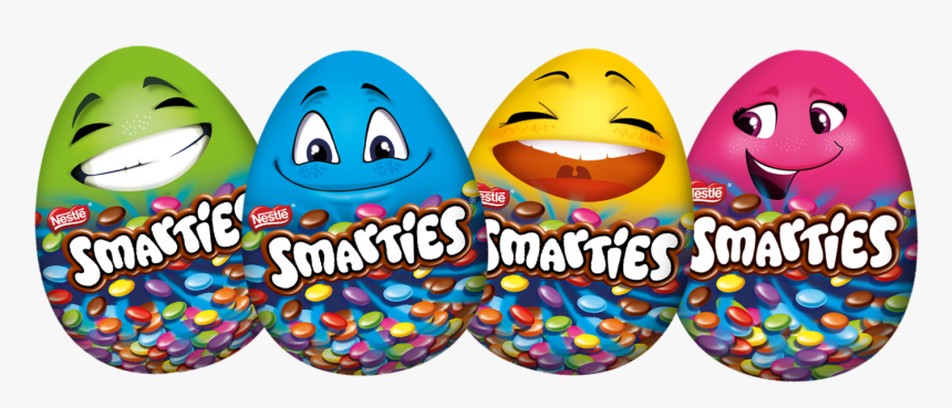 Nestle Smartie Funny Eggs - Smarties Egg, HD Png Download , Transparent ...