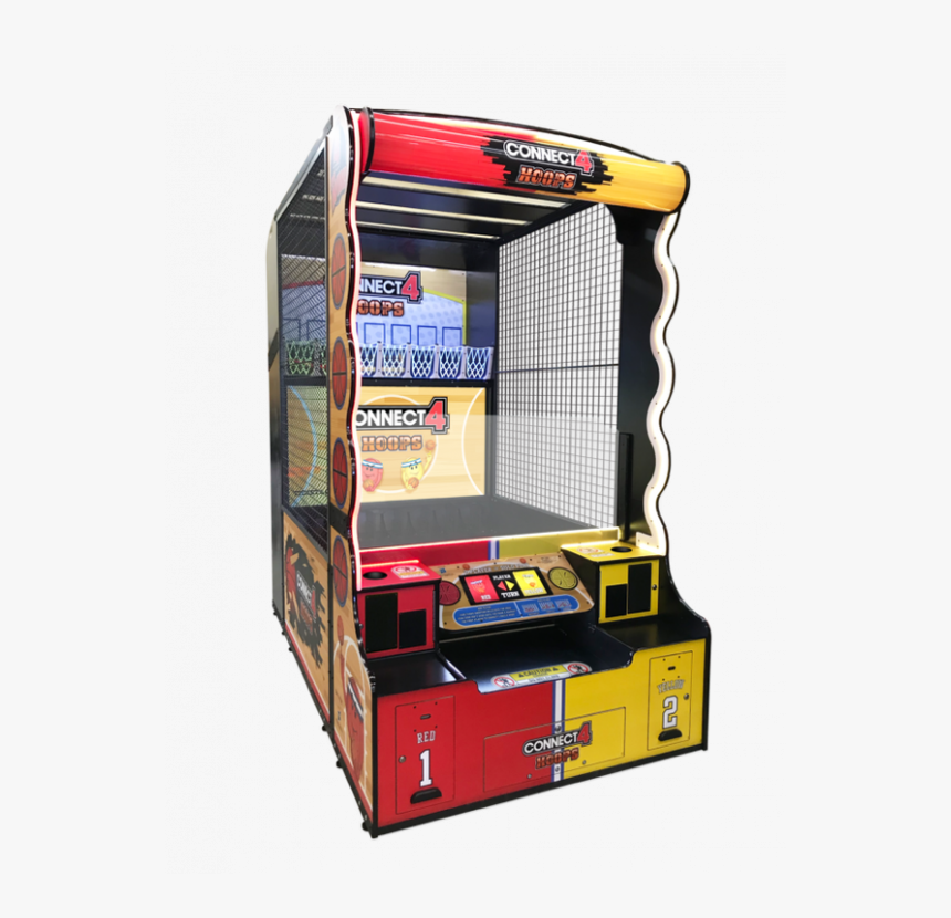 Connect 4 Hoops Arcade Game - Connect Four, HD Png Download ...