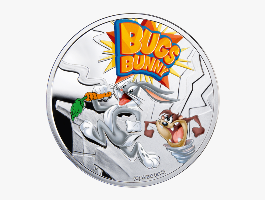 2013 Niue Cartoon Characters Bugs Bunny Silver Coin, HD Png Download ...