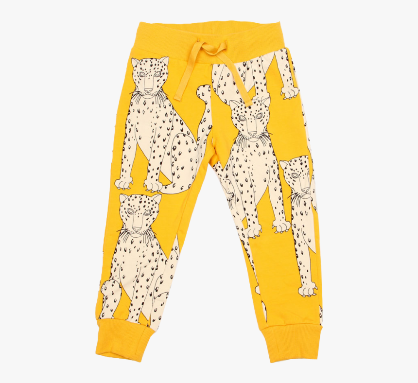 Mini Rodini Snow Leopard Sweatpants , Png Download - Board Short ...