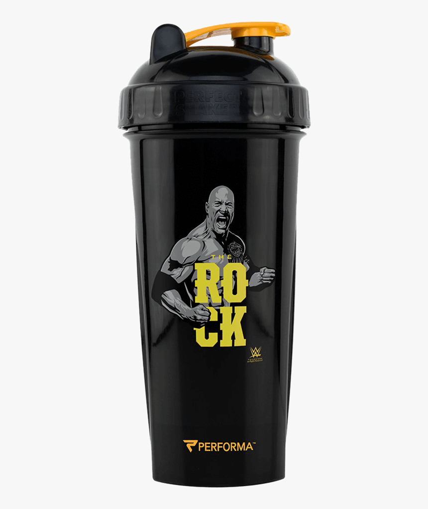 Perfect Shaker Wwe Series Shaker 800ml / The Rock At - Rock Performa ...