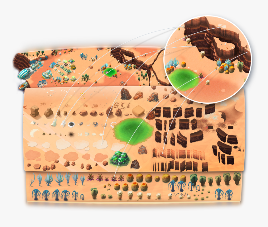 Lunar Battle Full Map, HD Png Download , Transparent Png Image - PNGitem