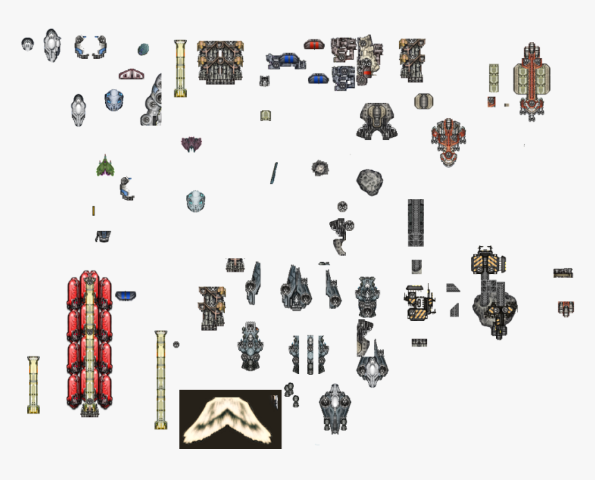 Shoot Em Up Games Sprite, HD Png Download , Transparent Png Image - PNGitem