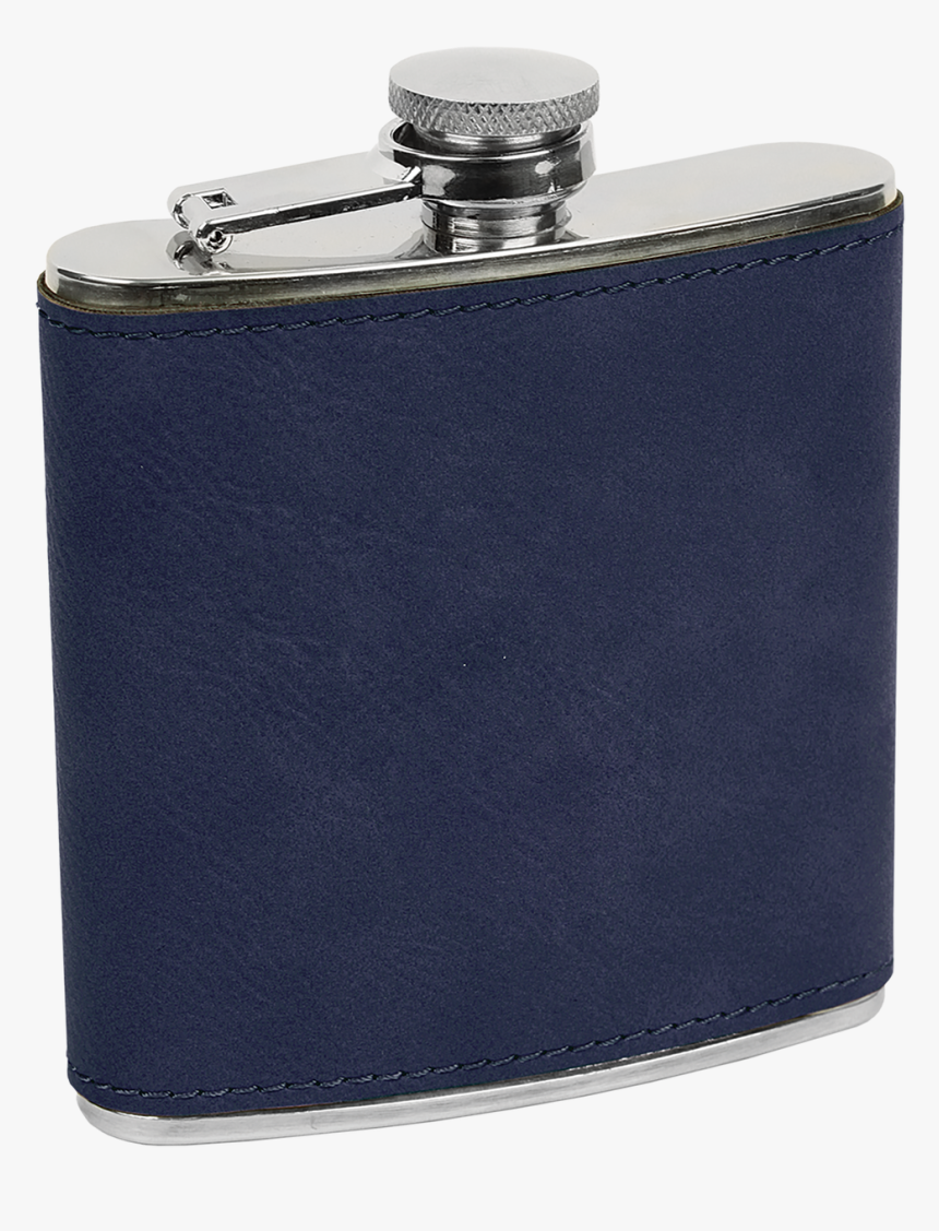 Hip Flask Blue Leather - Hip Flask, HD Png Download , Transparent Png ...