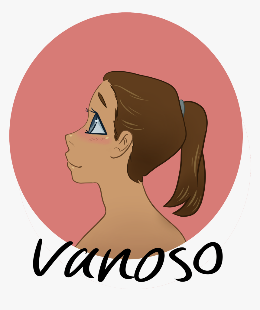 Vanoso Illustration - Girl, HD Png Download , Transparent Png Image ...