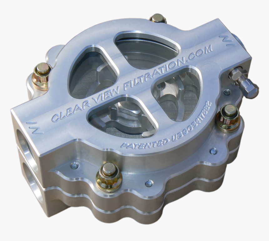 Clearview Filtration - See Through Oil Filter, HD Png Download ...