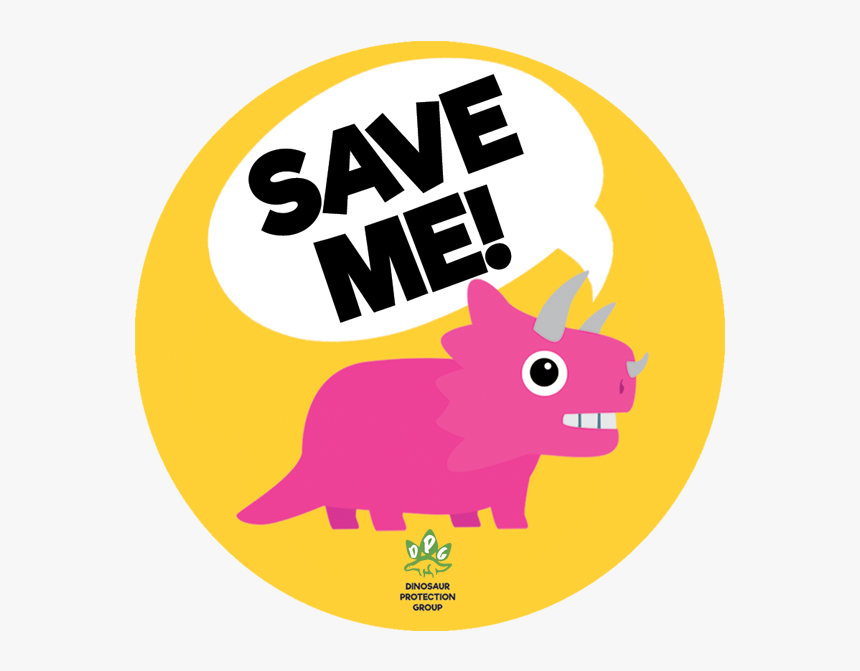 Dinosaur Protection Group Logo, HD Png Download , Transparent Png Image ...