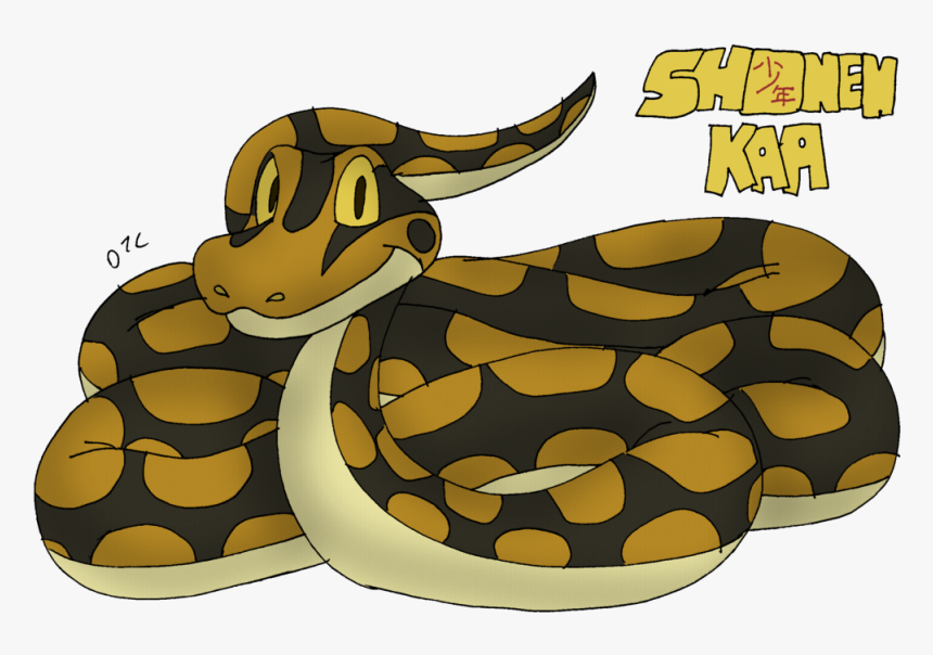 Clipart Snake Jungle Animal - Kaa Jungle Book Shōnen, HD Png Download ...