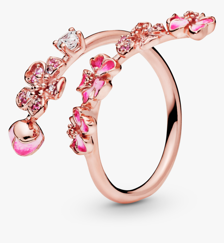 Peach Blossom Ring Pandora, HD Png Download , Transparent Png Image ...