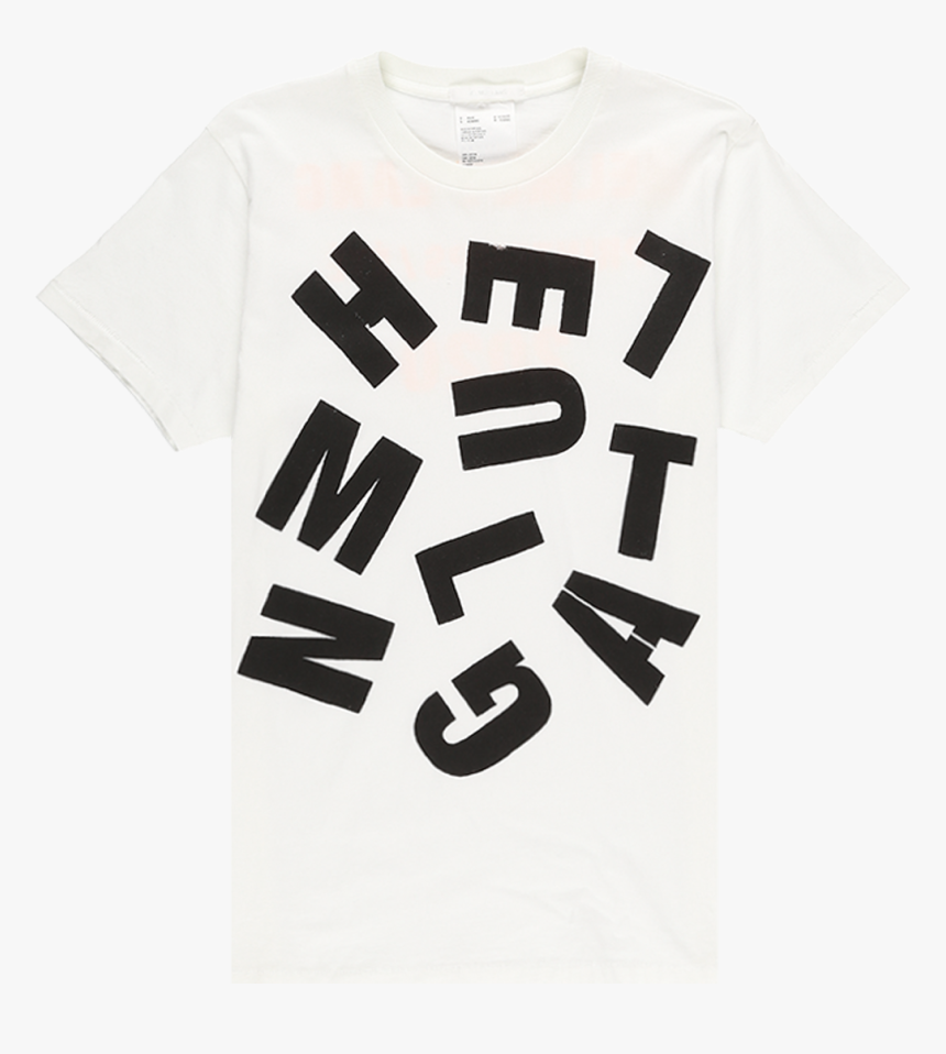 Helmut Lang X Marc Hundley T-shirt - Active Shirt, HD Png Download ...