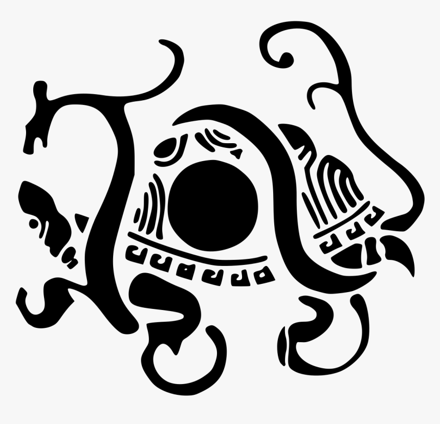 Turtle And Snake Chinese Drawing, HD Png Download , Transparent Png ...