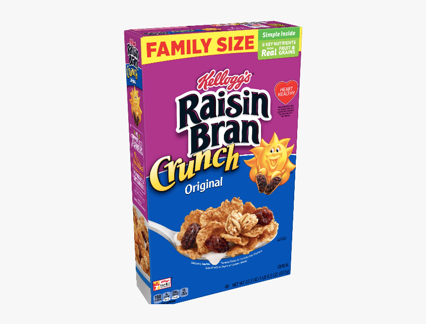 Kellogg's Raisin Bran, HD Png Download , Transparent Png Image - PNGitem