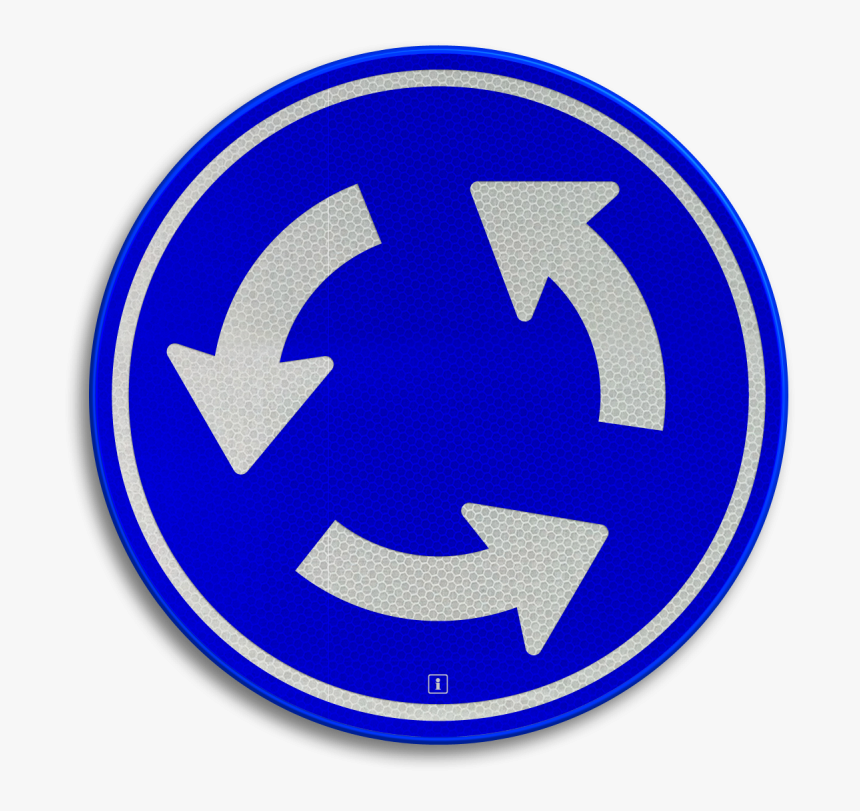 Compulsory Roundabout, HD Png Download , Transparent Png Image - PNGitem