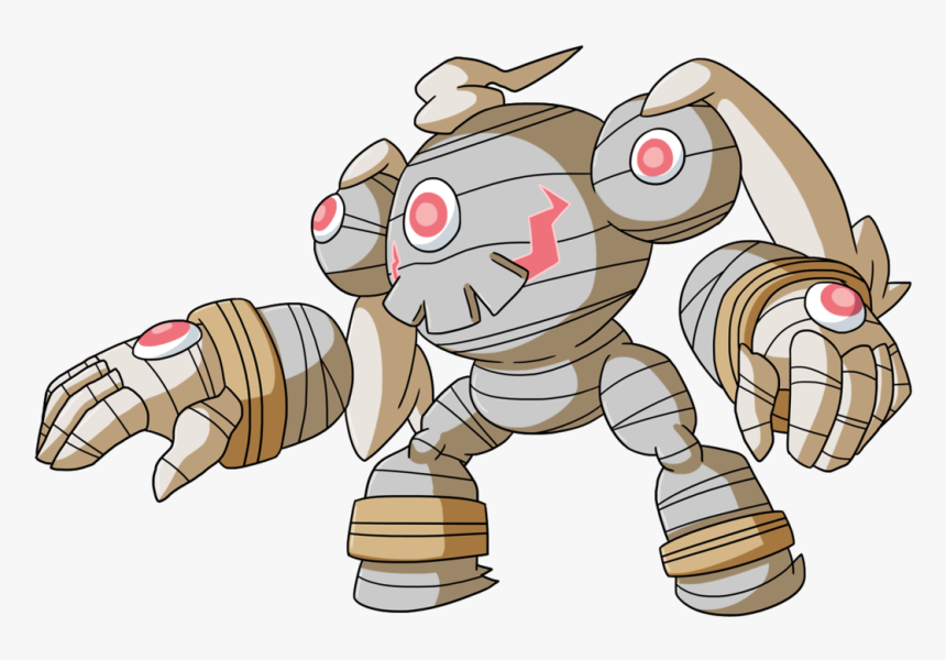 Pokémon Gold And Silver Pokémon X And Y Mammal Cartoon - Regigigas ...