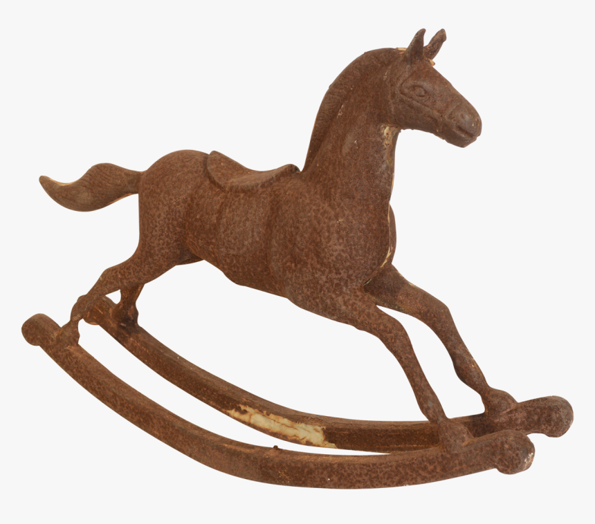 Large Cast Iron Rocking Horse, HD Png Download , Transparent Png Image ...