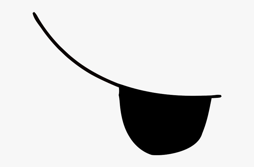 Pirate Eye Patch Transparent Background, HD Png Download , Transparent ...