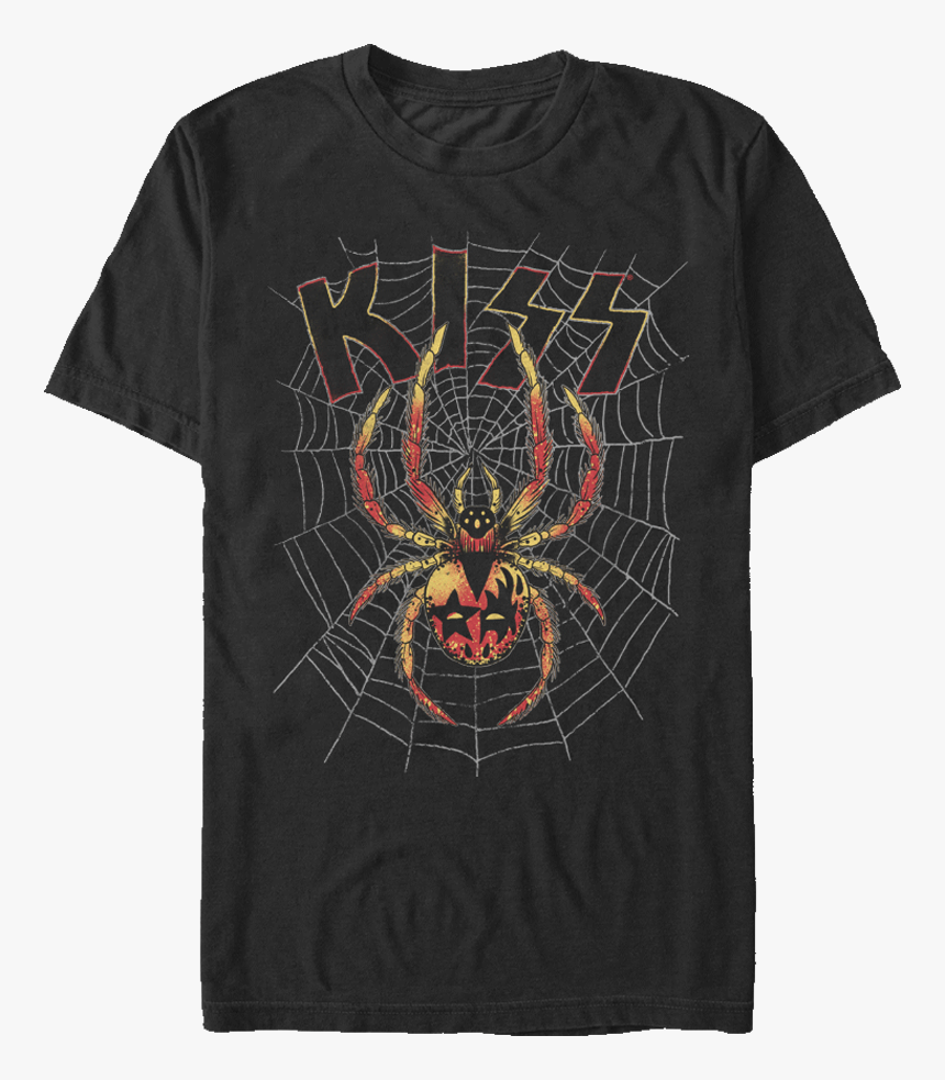 Spider Kiss T-shirt - T-shirt, HD Png Download , Transparent Png Image ...
