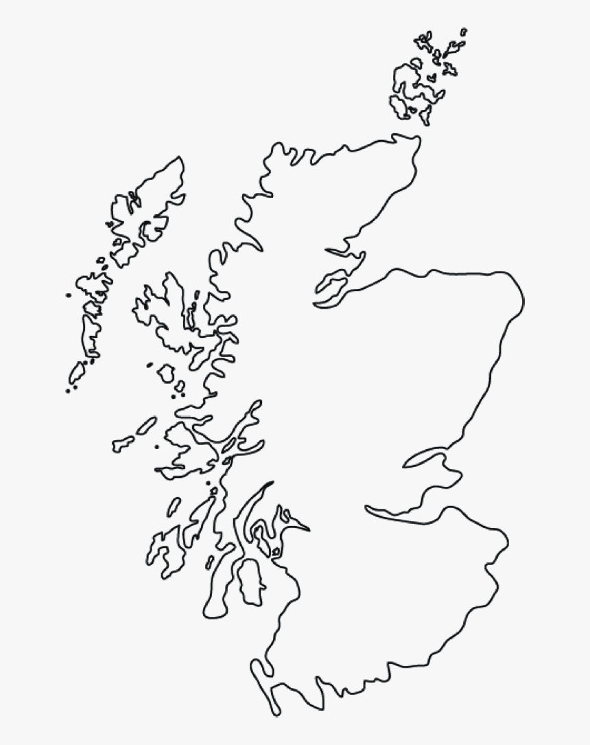 Outline Of Scotland Tattoo, HD Png Download , Transparent Png Image ...
