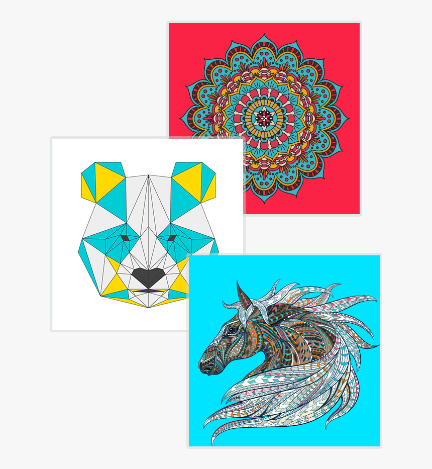 Content-image - Triangle Art Animals, HD Png Download , Transparent Png ...