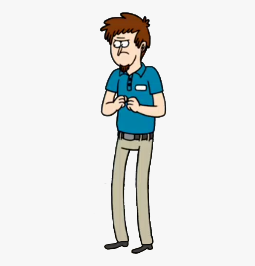 Regular Show Jimmy The Friend Of Muscle Man, HD Png Download ...