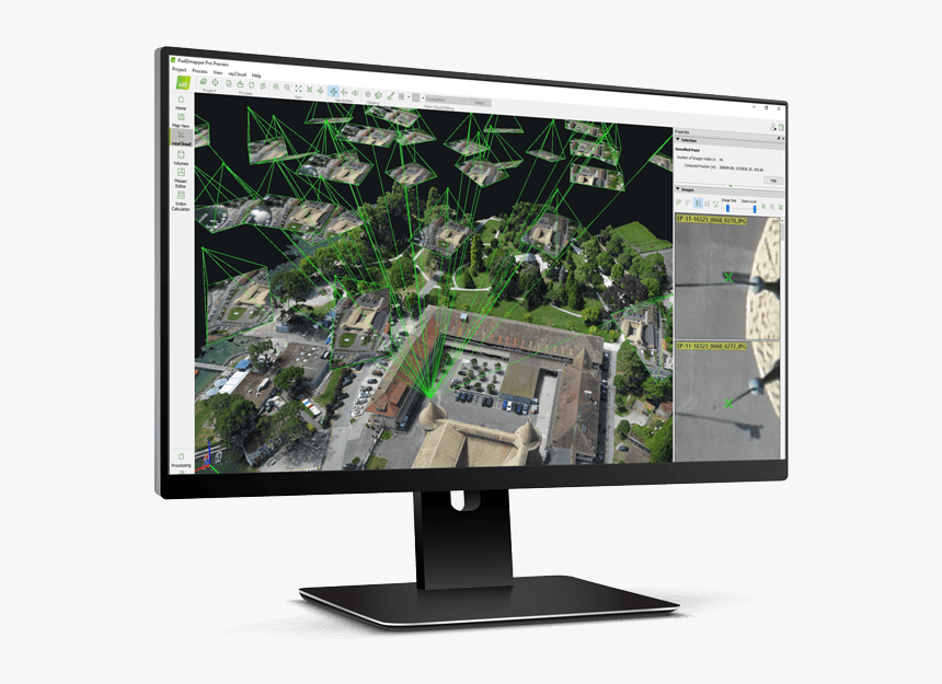 Photogrammetry Software - Pix4dmapper Drone, HD Png Download ...
