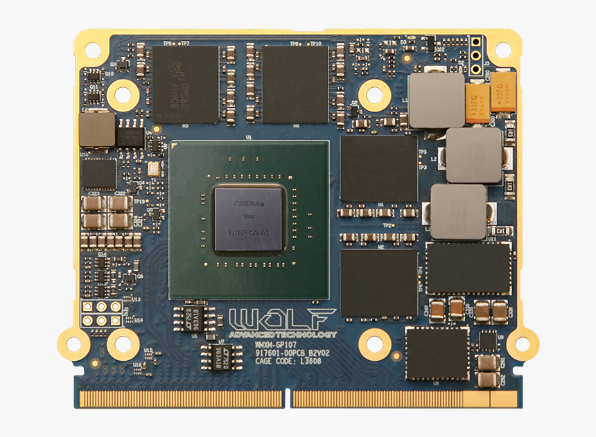 Enanced Mxm With Nvidia Quadro Pascal P2000 Embedded - Electronic Component, HD Png Download ...