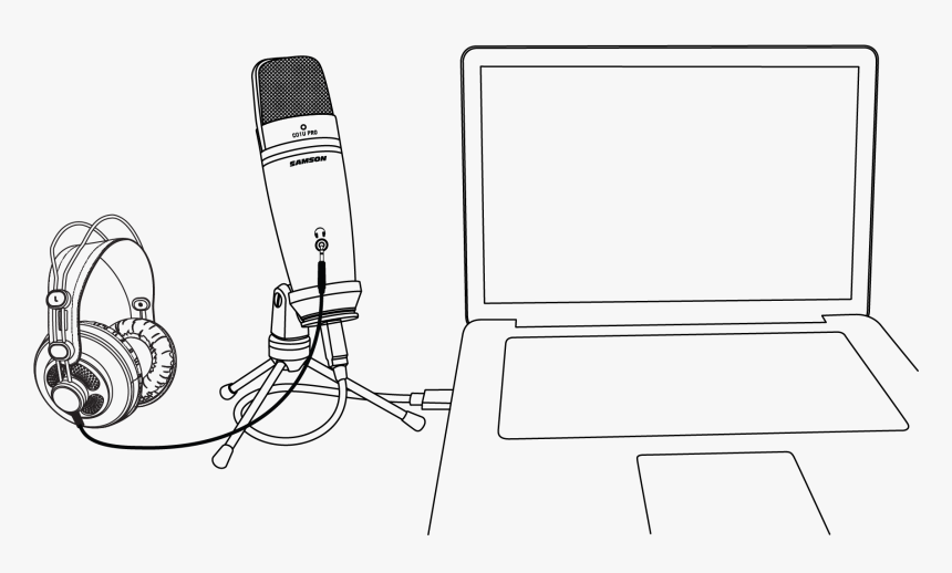 Microphone Drawing Png, Transparent Png , Transparent Png Image - PNGitem