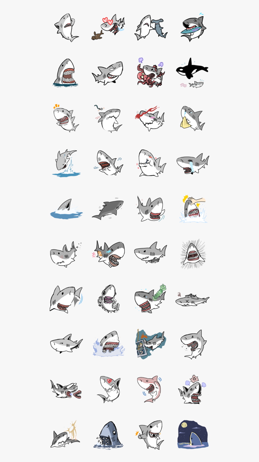 Transparent Shark Teeth Clipart - Great White Shark Tattoo Small, HD ...