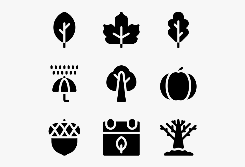 Fall Icon Packs - Pictogram Nature Vector Png Free, Transparent Png ...