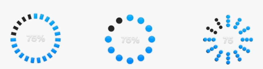 Progress Bar Icon Png - Circular Progress Bar Png, Transparent Png ...