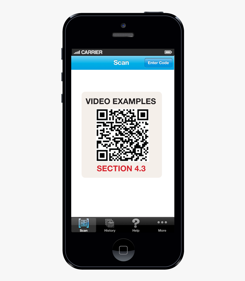 Sample Qr Code - Scan Qr Code Monitor, HD Png Download , Transparent ...