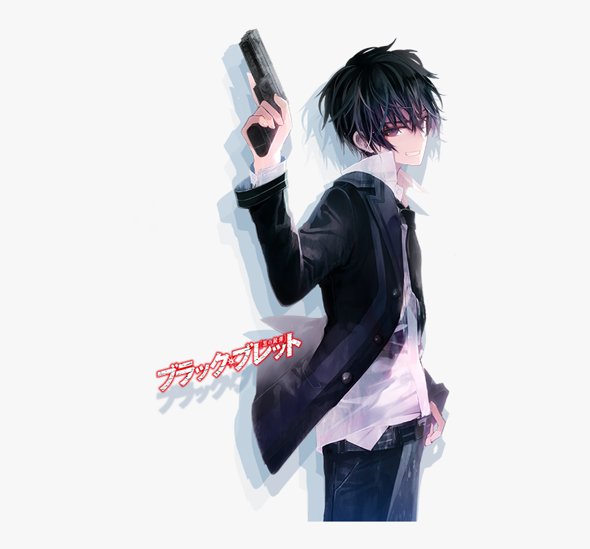 Anime Boy With Gun