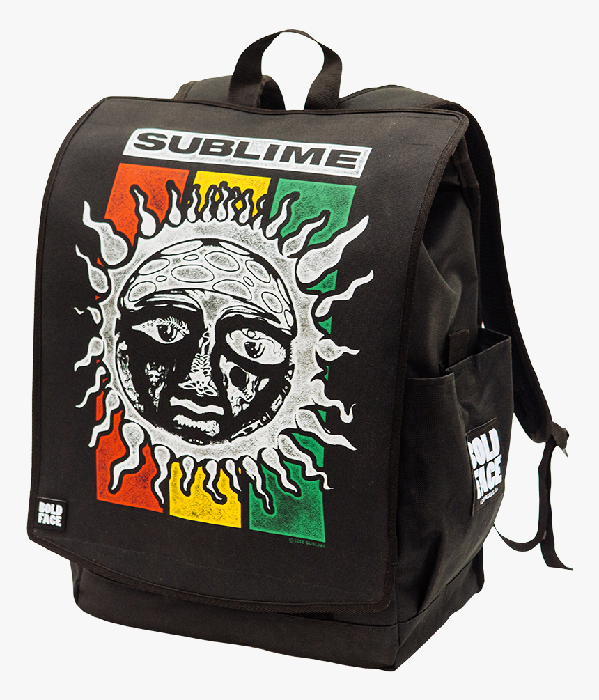 Sublime Rasta Sun Logo Backpack - Sublime Sun Logo, HD Png Download ...