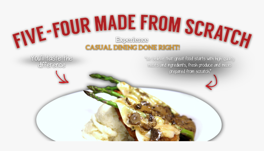 View Our Made From Scratch Menu - Dish, HD Png Download , Transparent ...