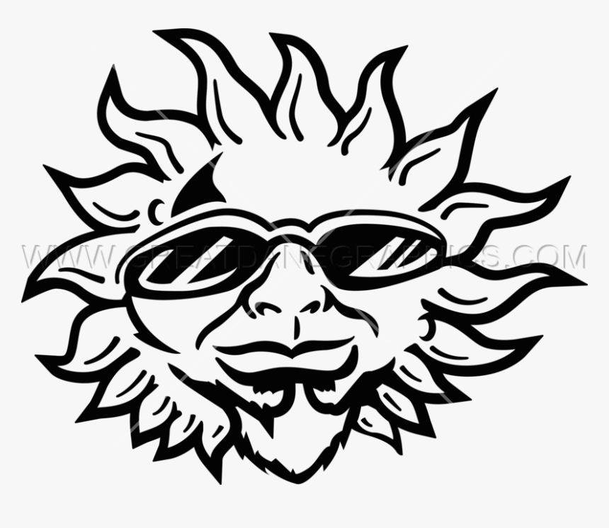 Cool Sun Drawing