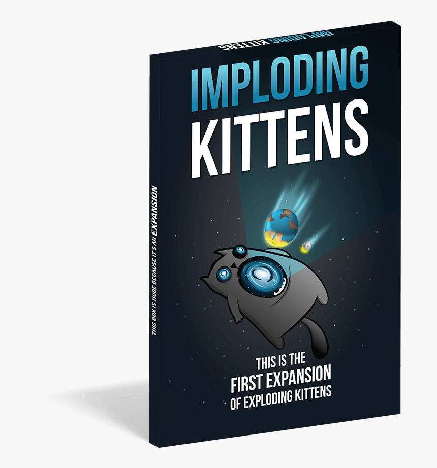 Imploding Kittens - Imploding Exploding Kittens Streaking Expansion, HD Png Download ...