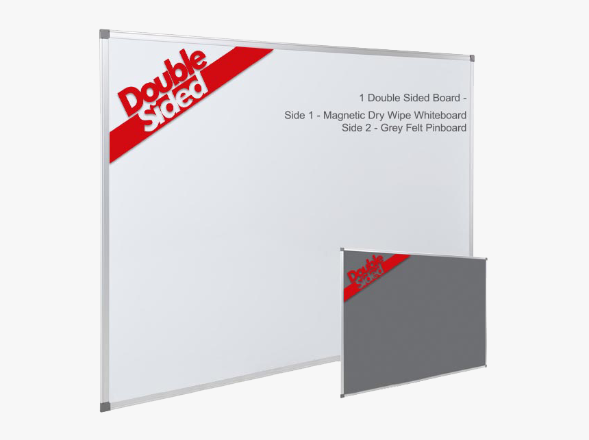 Bcf2s1 Double Sided Whiteboard And Pin Board - Envelope, HD Png ...