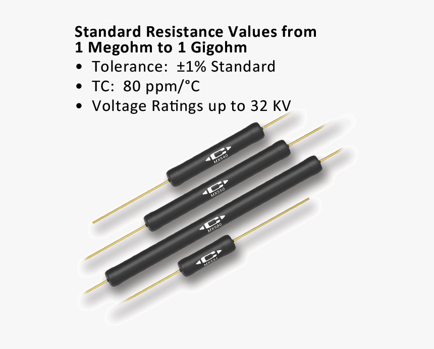 100 Megohm Resistor, HD Png Download , Transparent Png Image - PNGitem