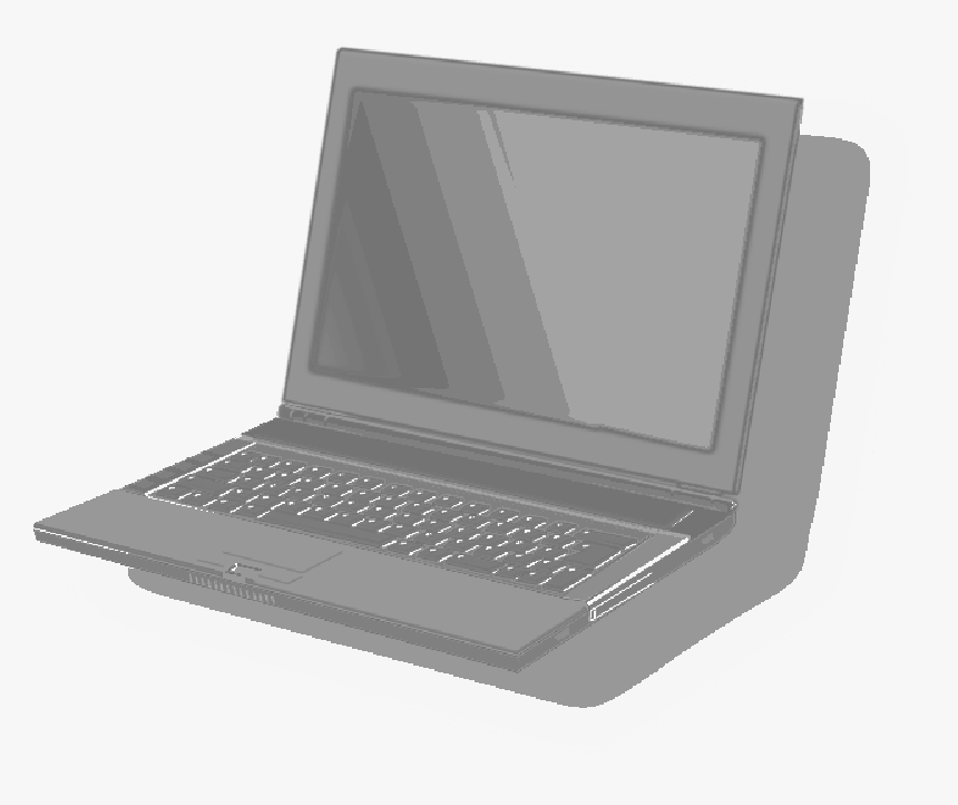 Computer, Notebook, Laptop, Cartoon, Free, Portable, - Netbook, HD Png ...