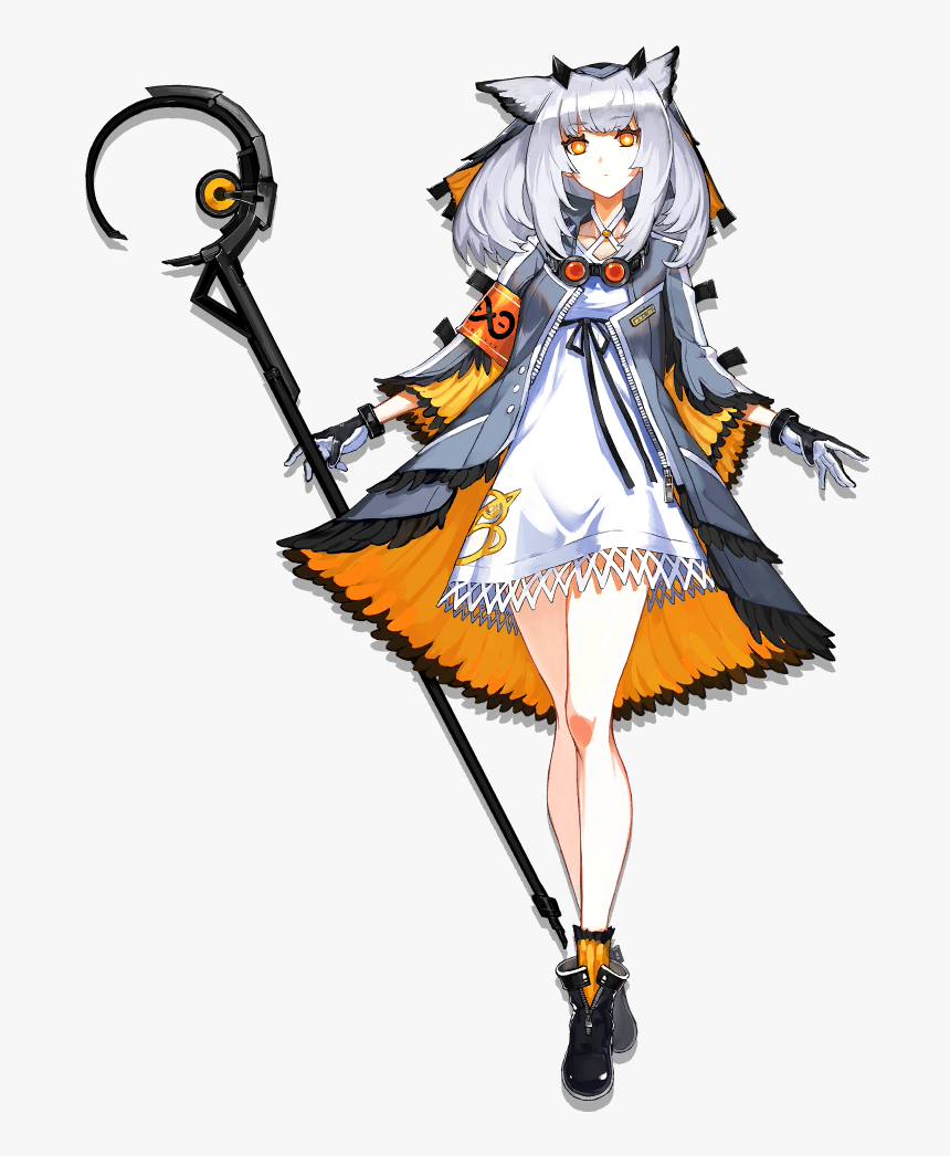 Ptilopsis Arknights, HD Png Download , Transparent Png Image - PNGitem