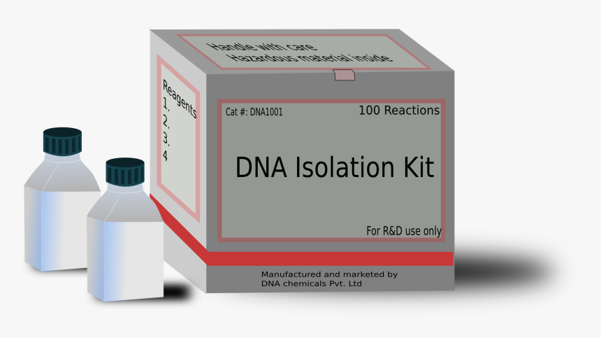 Dna Isolation Kit Clipart, HD Png Download , Transparent Png Image ...