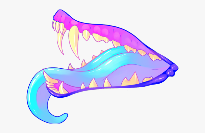 Fangs Clipart Tumblr Transparent - Drawing Of Fangs, HD Png Download ...