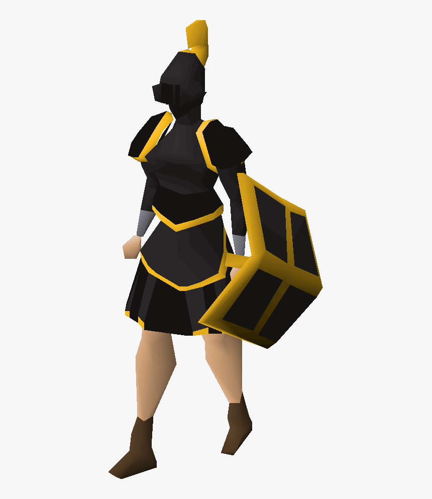 Old School Runescape Wiki - Mithril Gold Trimmed Set Sk, HD Png ...