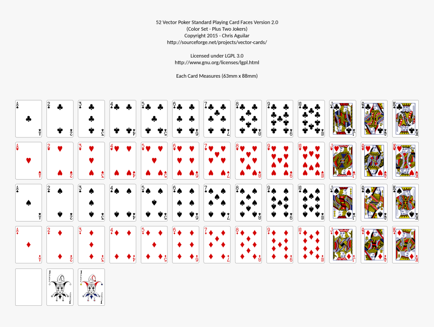 All Playing Cards, HD Png Download , Transparent Png Image - PNGitem